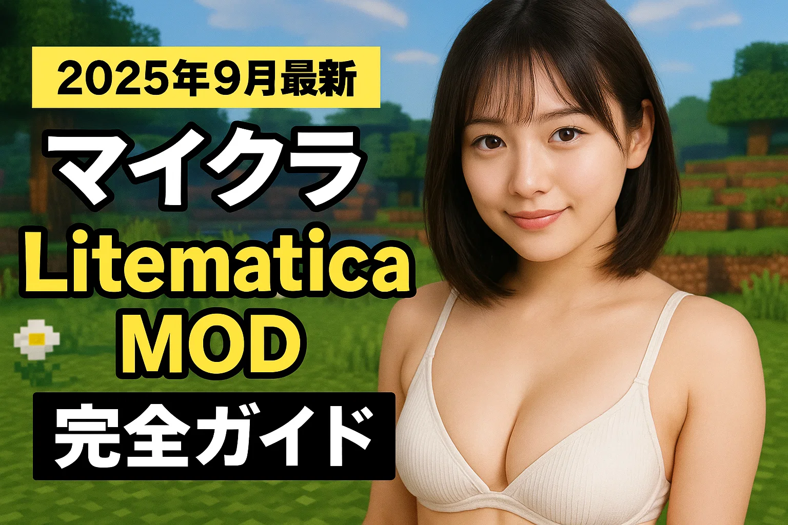 【2025年9月最新】マイクラLitematica MOD完全ガイド｜初心者でも簡単！建築設計図で効率的な建築を実現 | 100社レンタルサーバー比較